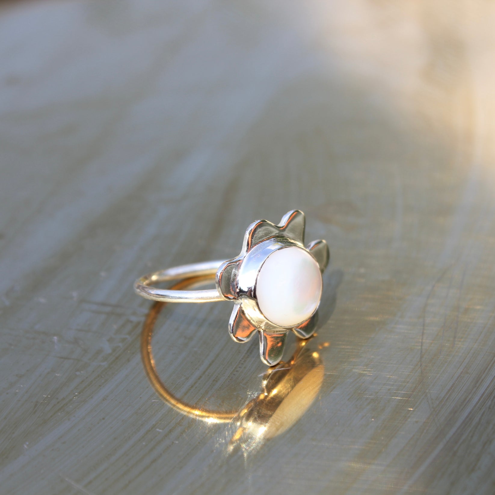 Mother OP pool ring in silver – StudioSael